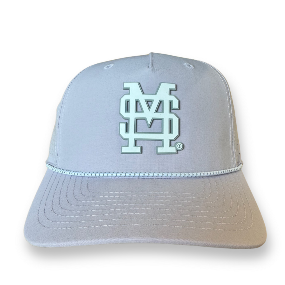 MS Baseball 355 Rubberized Cap – Maroon & Co