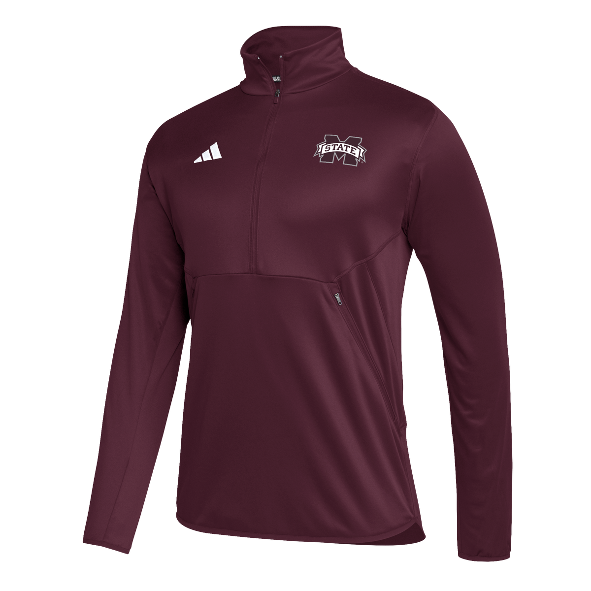 MSU 1/4 Zip Knit Jacket - Maroon – Maroon & Co