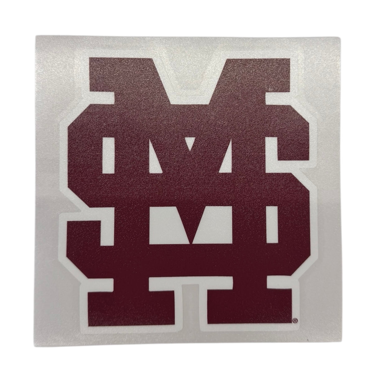 6" Maroon Baseball MS Decal – Maroon & Co