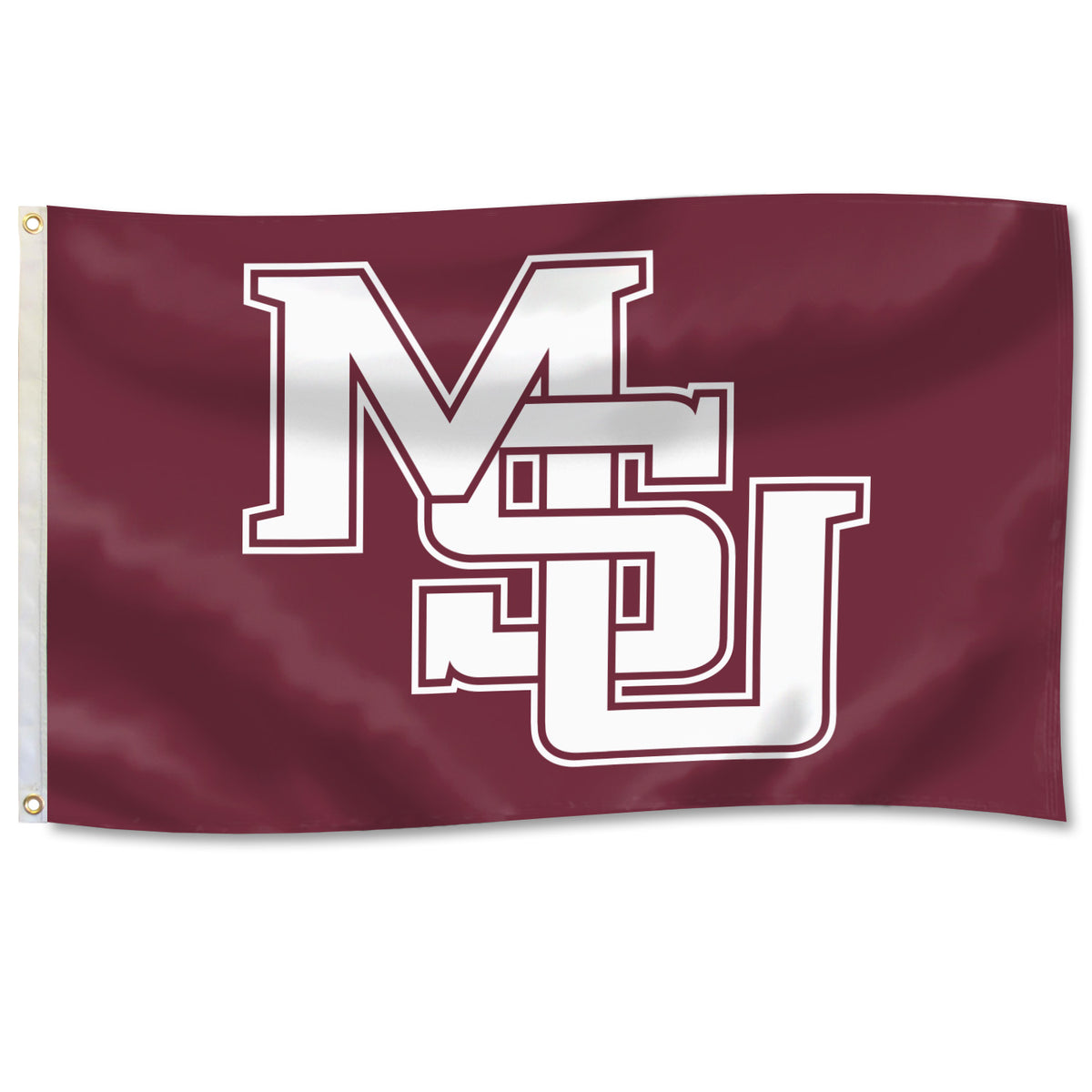 90's MSU Interlocking 3' x 5' Flag – Maroon & Co