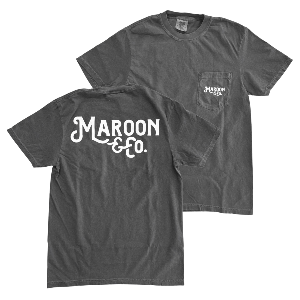 Maroon & Co Pocket Tee – Pepper