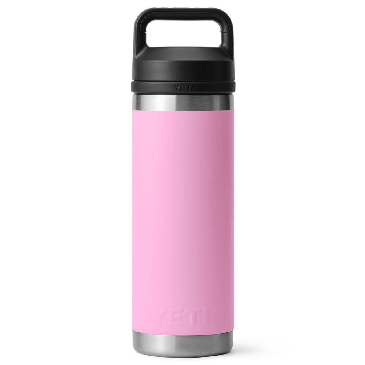 YETI® Rambler® 18oz Water Bottle (Chug Cap) – Power Pink – Maroon & Co