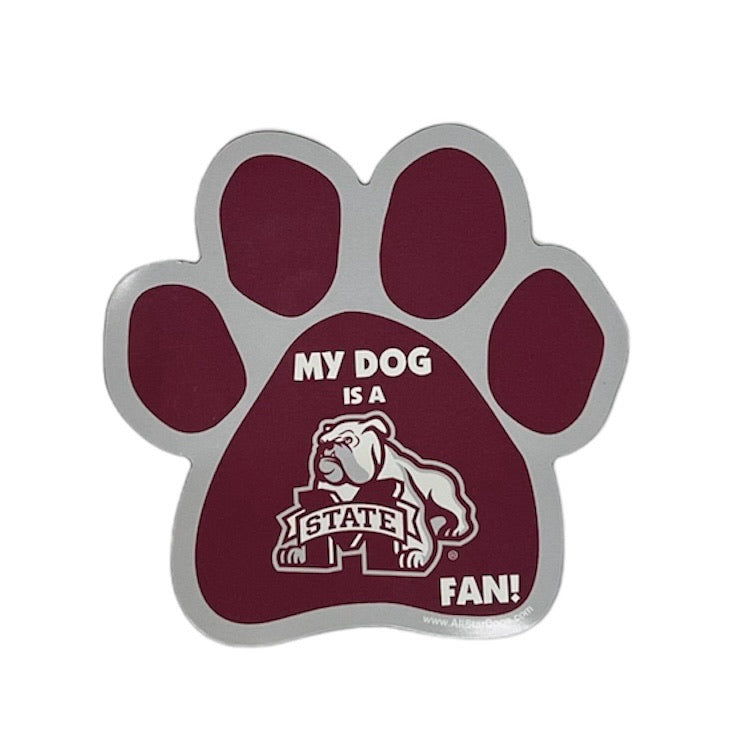 MSU Decals & Magnets – Maroon & Co