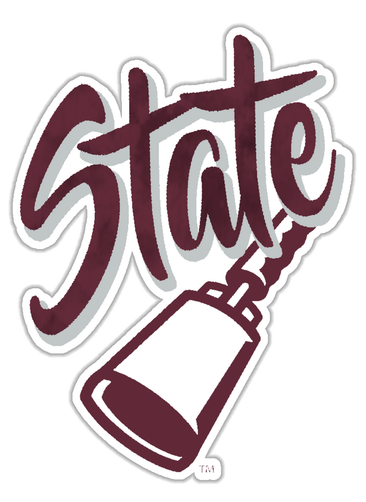MSU Decals & Magnets – Maroon & Co